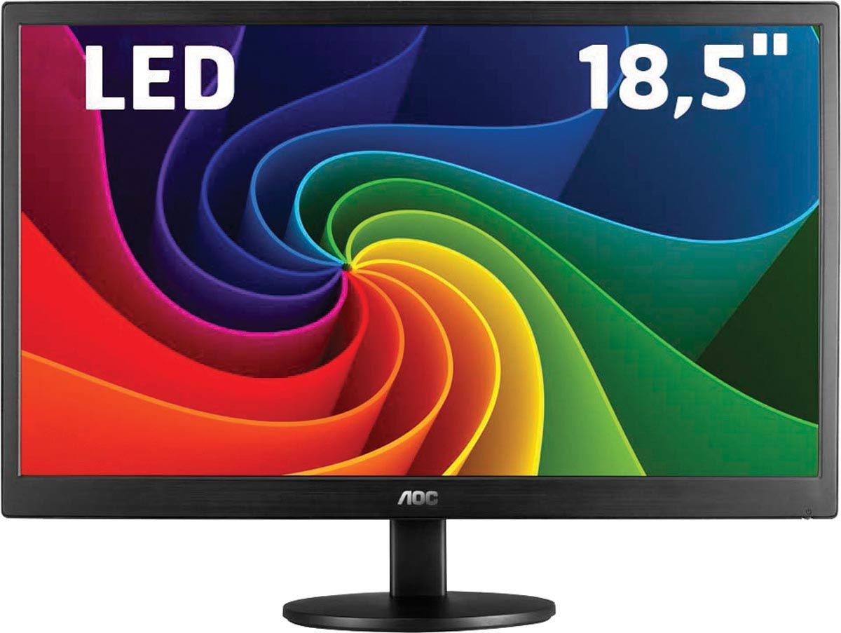 MONITOR LED AOC 18,5″ E970SWNL WIDESCREEN – FLEXLAN Informática