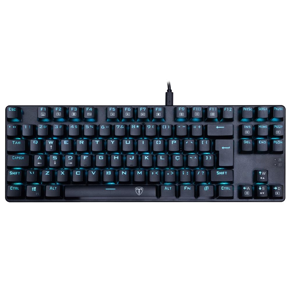 TECLADO MECANICO GAMER T-DAGGER BORA SWITCH AZUL T-TGK313-BL – FLEXLAN ...