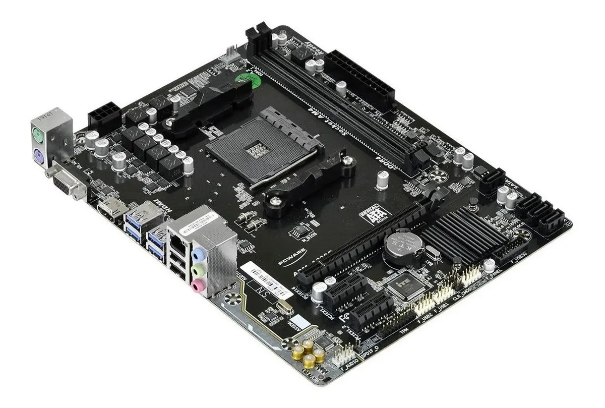 PLACA MAE PCWARE A320 DDR4 HDMI/VGA/ USB 3.1 AM4 – FLEXLAN Informática