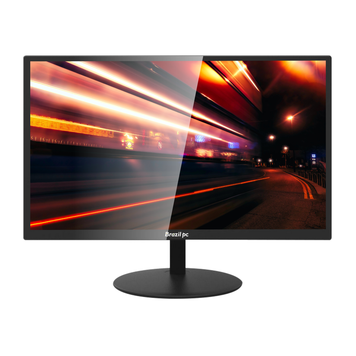 MONITOR LED 19 BRAZIL PC BPC-19WE02-B PRETO WIDESCREEN HDMI/VGA ...